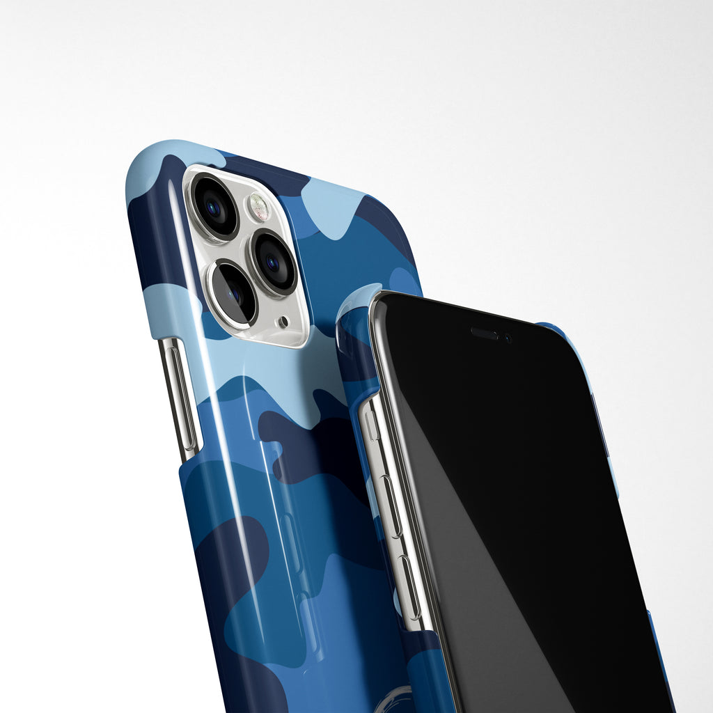 Camouflage Case with Personalised Arabic Name Phone Case - Blue – Zing ...